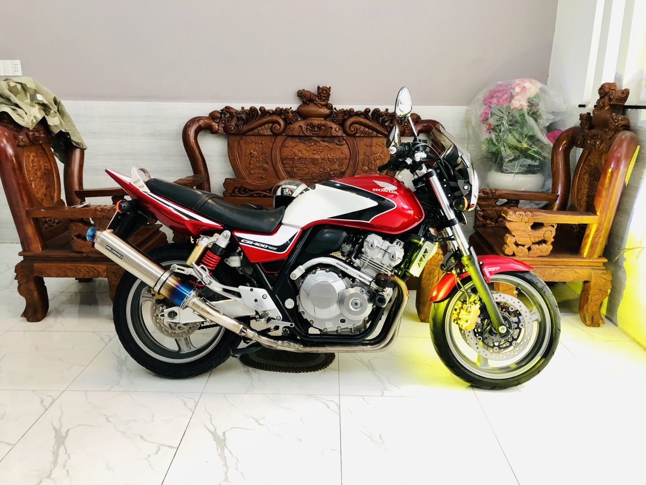 CB400 ABS Revo 2008, nhập HQCN, bso Sgon hơi bị hiếm